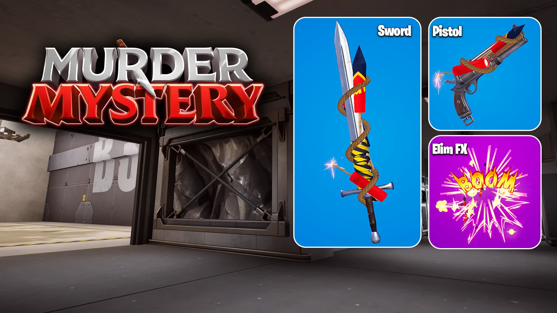 Murder Mystery 5253-8468-3364 by goodgamers - Fortnite