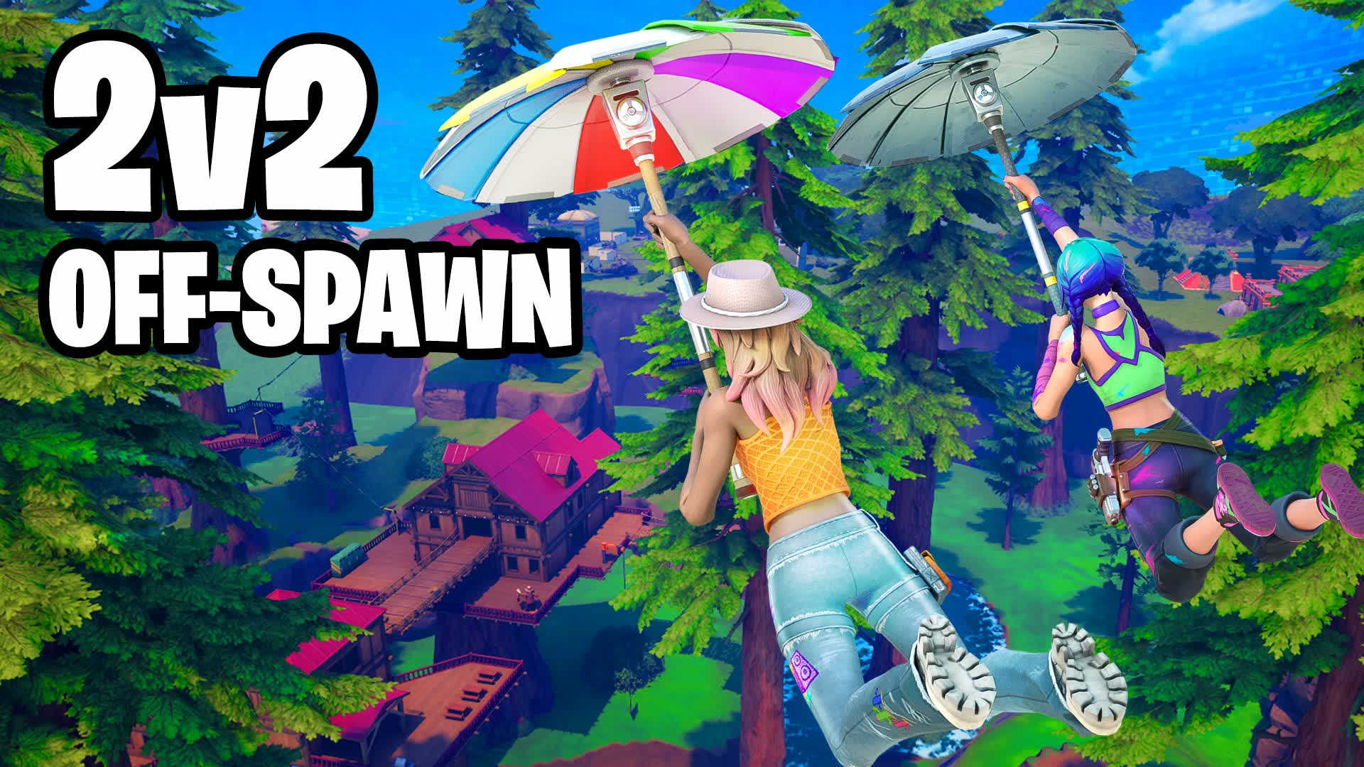 🪂 1V1-2V2 OFF-SPAWN FIGHTS [APLUS] 1951-7149-0063 by aplusstudio - Fortnite