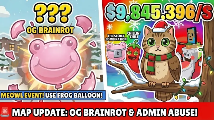 ? MAP UPDATE: OG Brainrot, New Brainrots & Admin Abuse Event ...