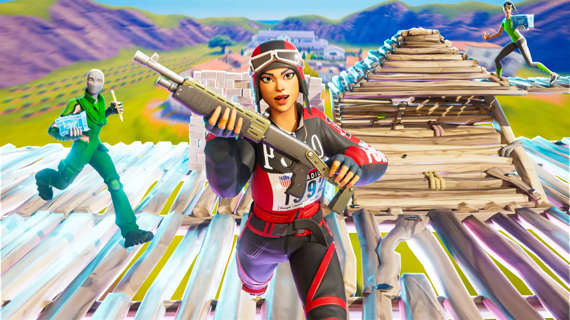 Fencing Fields Solo Scrims 1754-3358-0561 by 3ampro - Fortnite