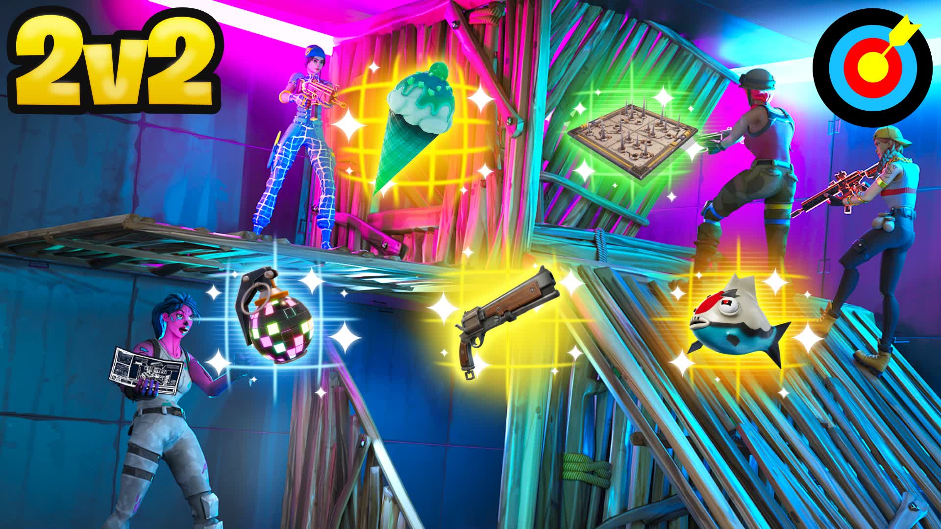 Piece Control 2v2 🎯 0148-0322-5437 by bullseye - Fortnite