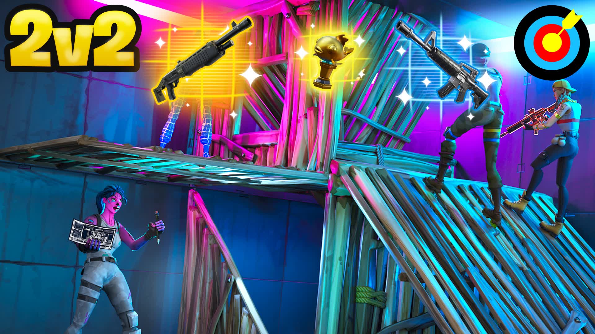 Piece Control 2v2 🎯 0148-0322-5437 by bullseye - Fortnite