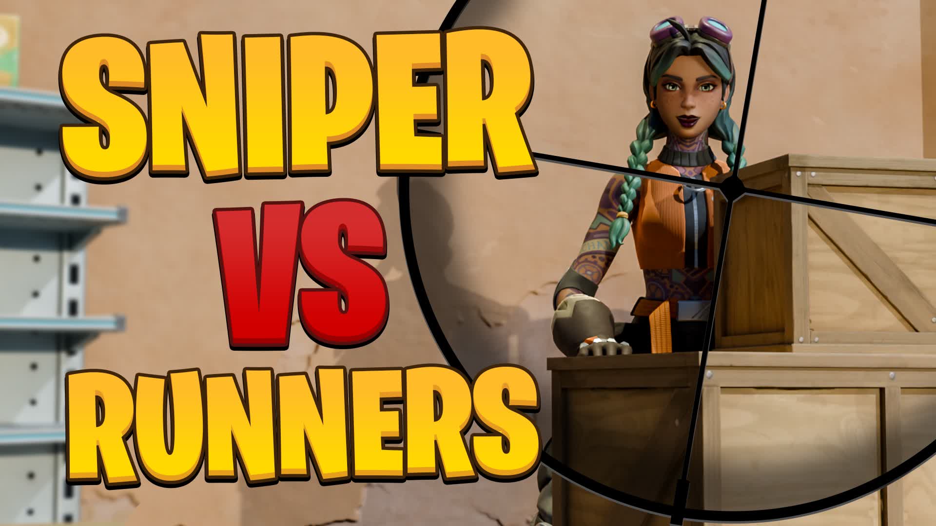 SNIPER VS RUNNER - NEW SEASON 3917-1289-9880 by fanik - Fortnite