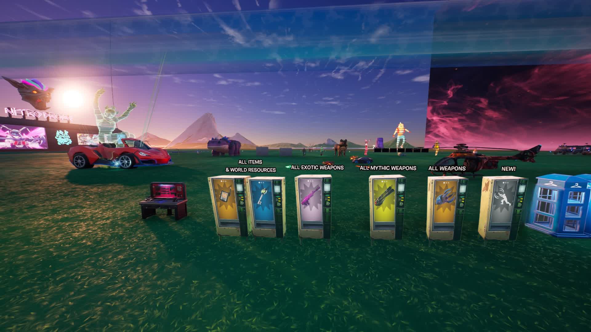 UEFN ALL WEAPONS ITEMS & VEHICLES 5200-1924-0955 by j8hnb - Fortnite