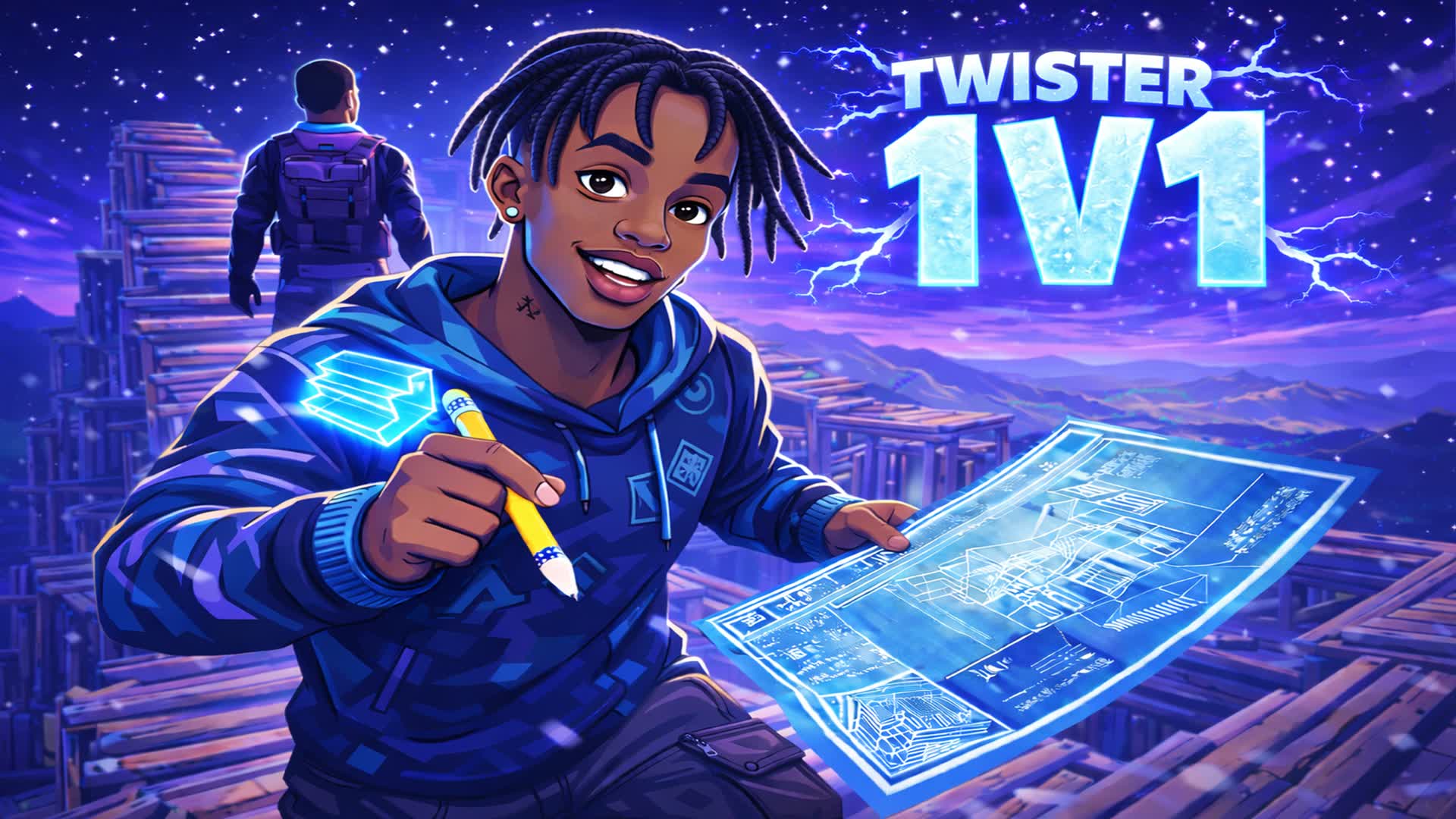 Twister 1V1 1304-5315-4535 by gamercreativo - Fortnite
